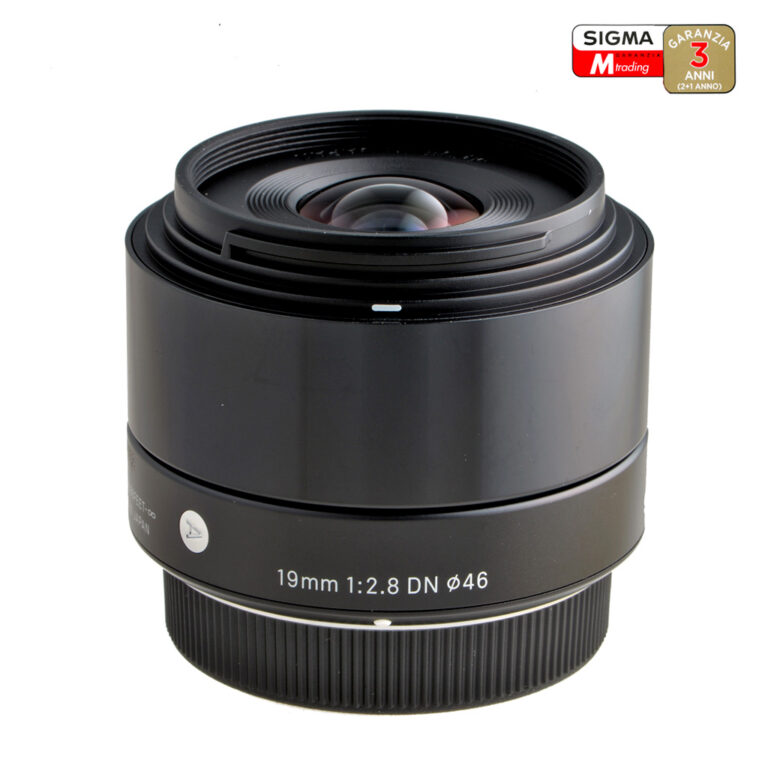 Sigma 19mm f 2.8 DN (Art) - Micro 4/3 + FILTRO - garanzia MTRADING ...