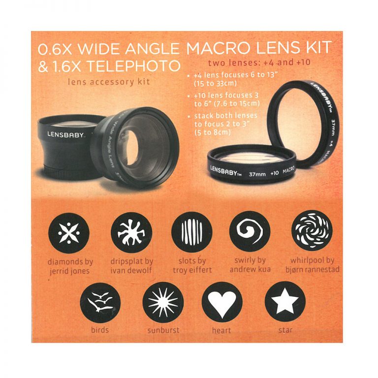 Lensbaby Accessori Kit - Fotospina