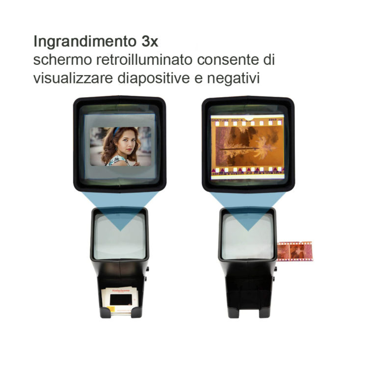 Kaiser Diascop 4 visore per diapositive – negativi - Fotospina