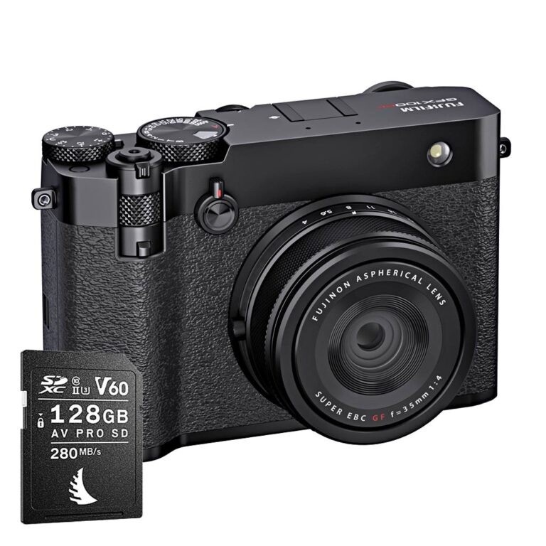 Fujifilm GFX 100 RF + SDXC 128GB – Black - garanzia FUJIFILM ITALIA 2 ...
